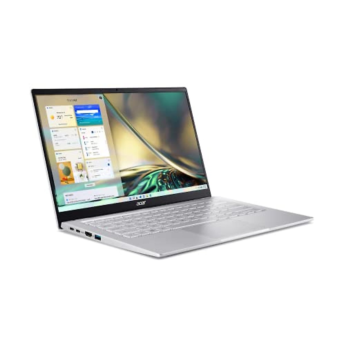 Acer Swift 3 Intel Evo Thin & Light Laptop | 14" FHD 100% sRGB | Intel Core i5-1240P | Intel Iris Xe Graphics | 8GB LPDDR4X | 512GB SSD | Killer Wi-Fi 6E AX1675 | Windows 11 Home | SF314-512-53L0