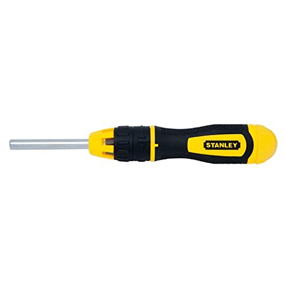 Stanley STHT0-62574 Bit-Screwdriver with 20 Bits and Ratchet, Black/Yellow