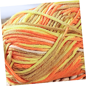 Homoyoyo Yarn for Knitting Thick Knitting Yarn Chunky Yarn Knitting Yarn Soft Black Yarn Super Saver Yarn Green Black Purple red Blue Yellow Yarn Cotton Yarn White Yarn Baby Scarf