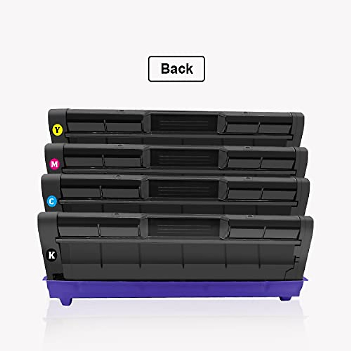 4 Colors Compatible Toner Cartridges Print Cartridges SP C252 C262 C252HA C262HA High Capacity 6500 Pages for Black & 6000 Pages for CMY TOPRINT for Ricoh SP C252DN C252SF C262Dnw C262SFNW Printers