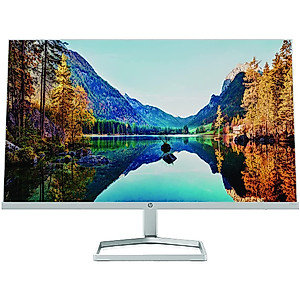 HP New M24fw FHD Monitor 2D9K1AA#ABA, On-Screen Controls; AMD FreeSync, Low Blue Light Mode; Anti-Glare, Brightness 300 nits, IPS FHD (1920 x 1080), 1 VGA; 1 HDMI 1.4, Plus HDMI Cable.