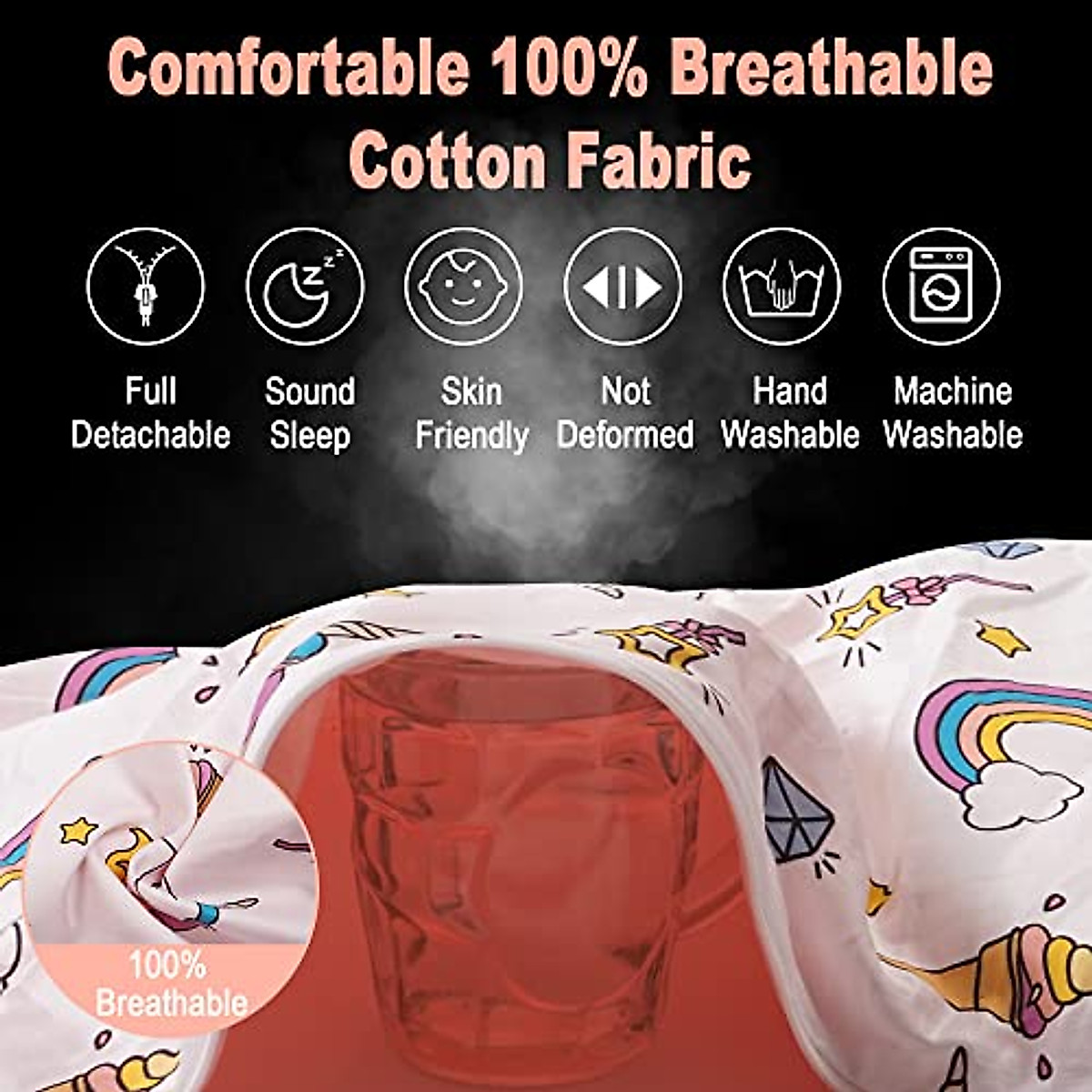 Baby Lounger Cover Baby Nest Cover for Baby Girls Boys Soft Breathable Sleep Bed Cover Fits 0-24 Months Newborn Infant Babies