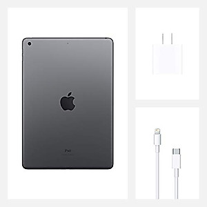 2020 Apple iPad (10.2-inch, WiFi, 32GB) - Silver (Renewed Premium)
