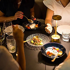 Barryca Cordless Led Table Lamp Rechargeable, Battery Operated Metal USB Desk Lamp, Portable Dimmable Outdoor Light, for Outside/Indoor/Restaurant/Home/Patio