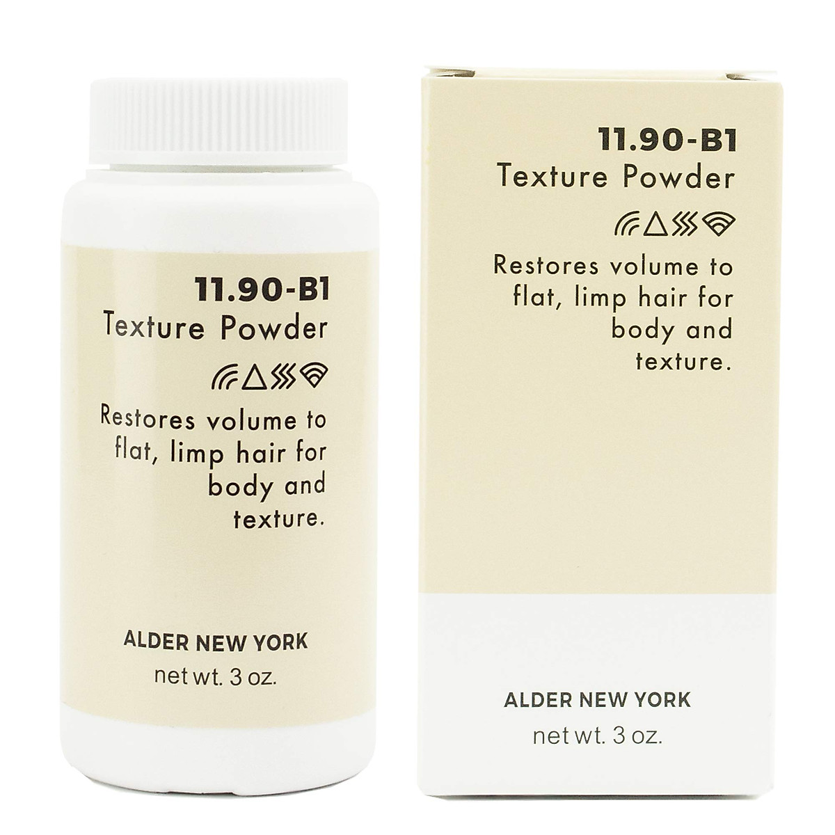 Alder New York Texture Powder- Restores Volume to Flat, Limp Hair for Body & Texture