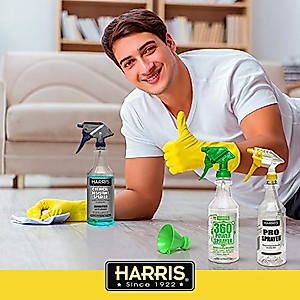 HARRIS Spray Bottle Assortment Bundle, 3-Pack with Attachable Funnel