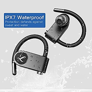 Bluetooth Headphones Linpa World Wireless Earbuds for Sports 54hours Playtime with Charging case