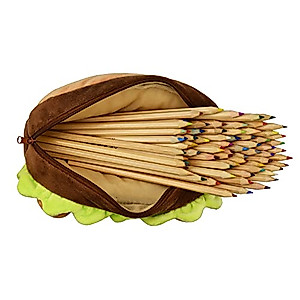 eyintlofc Plush Animal Stationery Cartoon Cute Pencil Case for Teen Girls and Cosmetic Bag 1 Pack Brown Bear