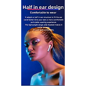 Apollo's Products Air6 Pro True Wireless Stereo Bluetooth Earbuds Noise Cancelling with Charging LED Charging Display (Compatible to iOS or Android)