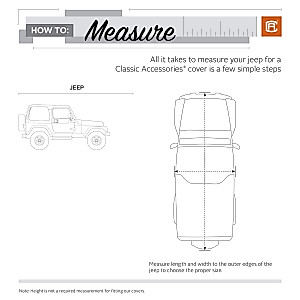 Classic Accessories Over Drive PolyPRO 1 SUV and Crew Cab Pickup Cover, Fits SUVs and pickups 19' - 21' L