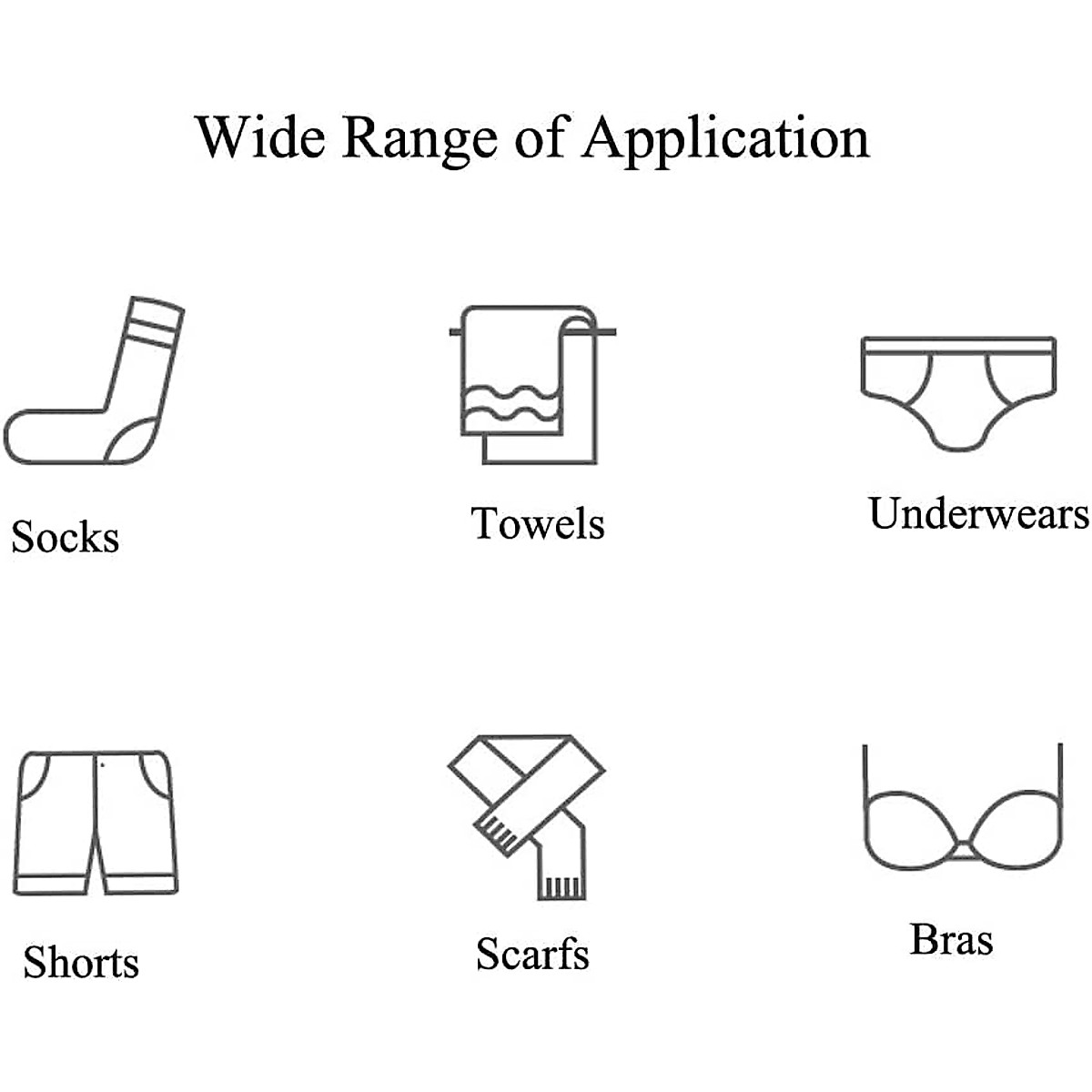 2 pac Folding Portable Laundry Hanger with 12 Clips Drying Rack for Socks&Lingerie Plastic Clothes Pins