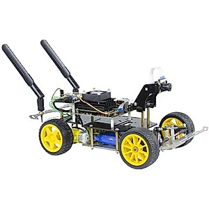 XiaoR Geek AI Racing Robot Powered by Jetson Nano Donkey Car with Deep Learning Slef Driving and Vision Line Following (with Jetson Nano+Assembled)