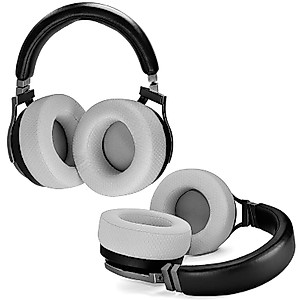 Upgrade VirtuosoXT Gray Thicker Earpads - Ear Cushion Compatible with Corsair Virtuoso RGB Wireless SE/Virtuoso XT Gaming Headset, Breathable, High-Density Noise Cancelling Foam, Added Thickness