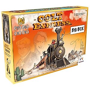 Colt Express BIG BOX Board Game - Base Game, Expansions, and New Bandit Included! Wild West Adventure Game, Strategy Game for Kids & Adults, Ages 10+, 2-9 Players, 40 Min Playtime, Made by Ludonaute