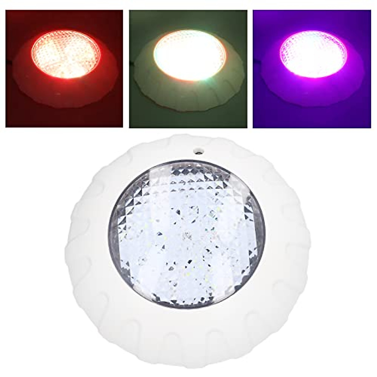 COAECJ LED Pool Lights with Remote, 108 Lamp Beads, IP68 Waterproof, Engineering Grade Chips, RGB Colorful Energy Saving Pool Lamp for Pond, Garden, Party