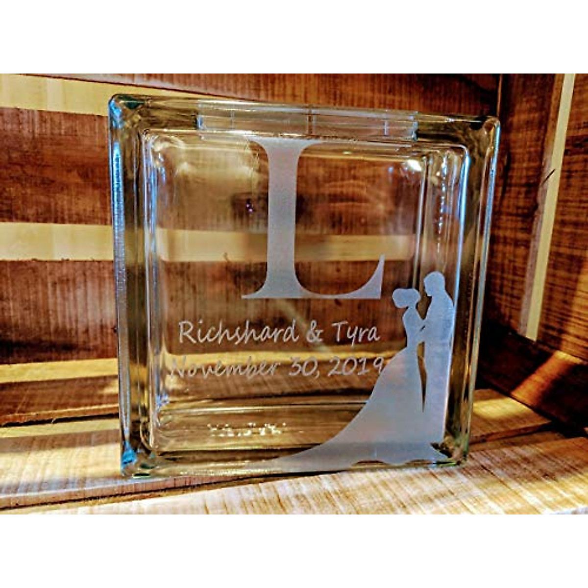 Etched Sand Ceremony Unity Wedding Set