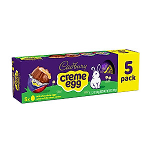 Maryseplace Easter eggs Variety packs of 4 Flavors- 20 Eggs totals- Peanut Butter Eggs- Cadbury Creme Eggs- Chocolate Creme Eggs - Caramel Creme Eggs- Easter Chocolate - Gift Boxed, Easter Hunt, Easter Candy- basket & Filler, Party Decor (20 Eggs) . Come