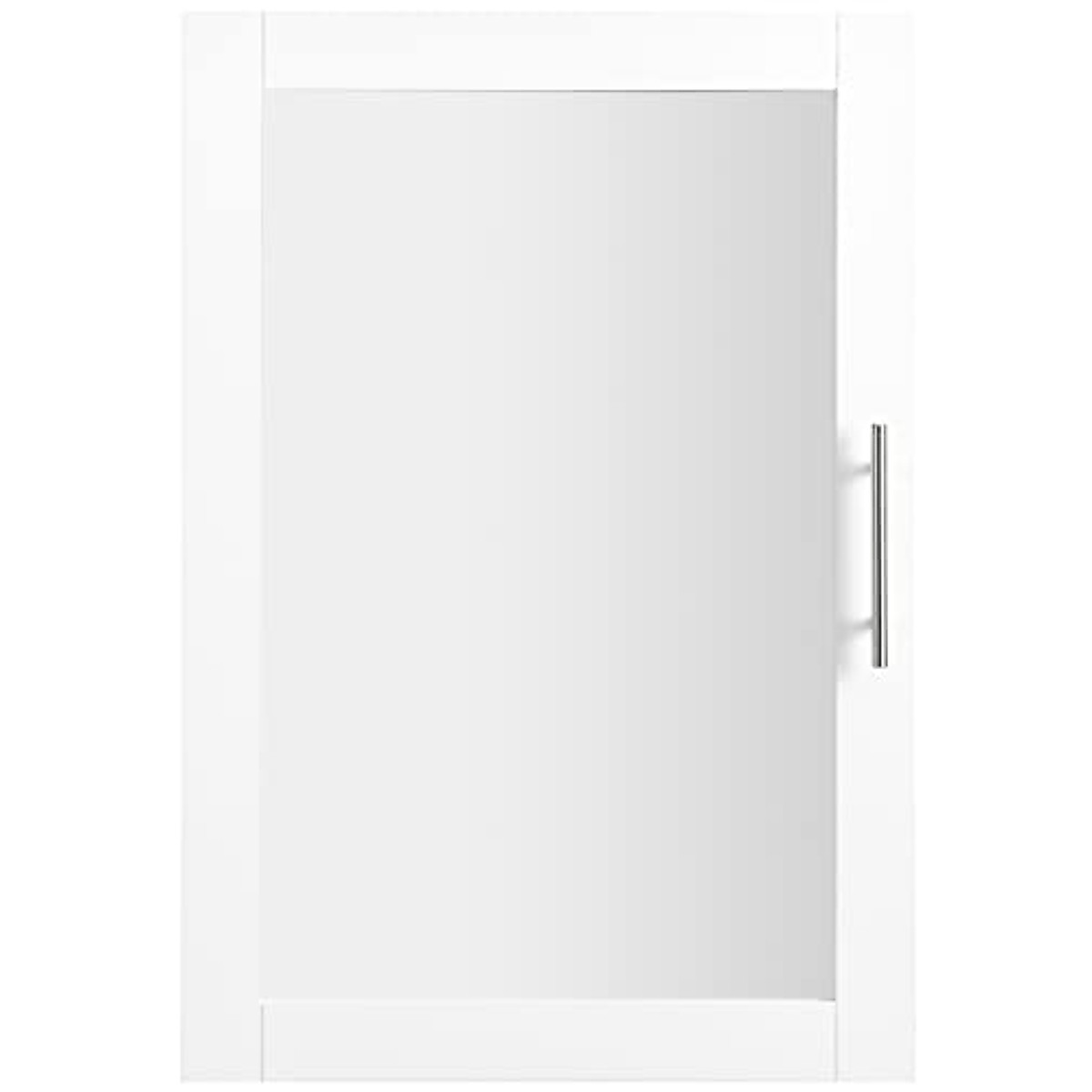 Crosley Furniture Savannah Wall Mounted Bathroom Mirror and Medicine Cabinet, White