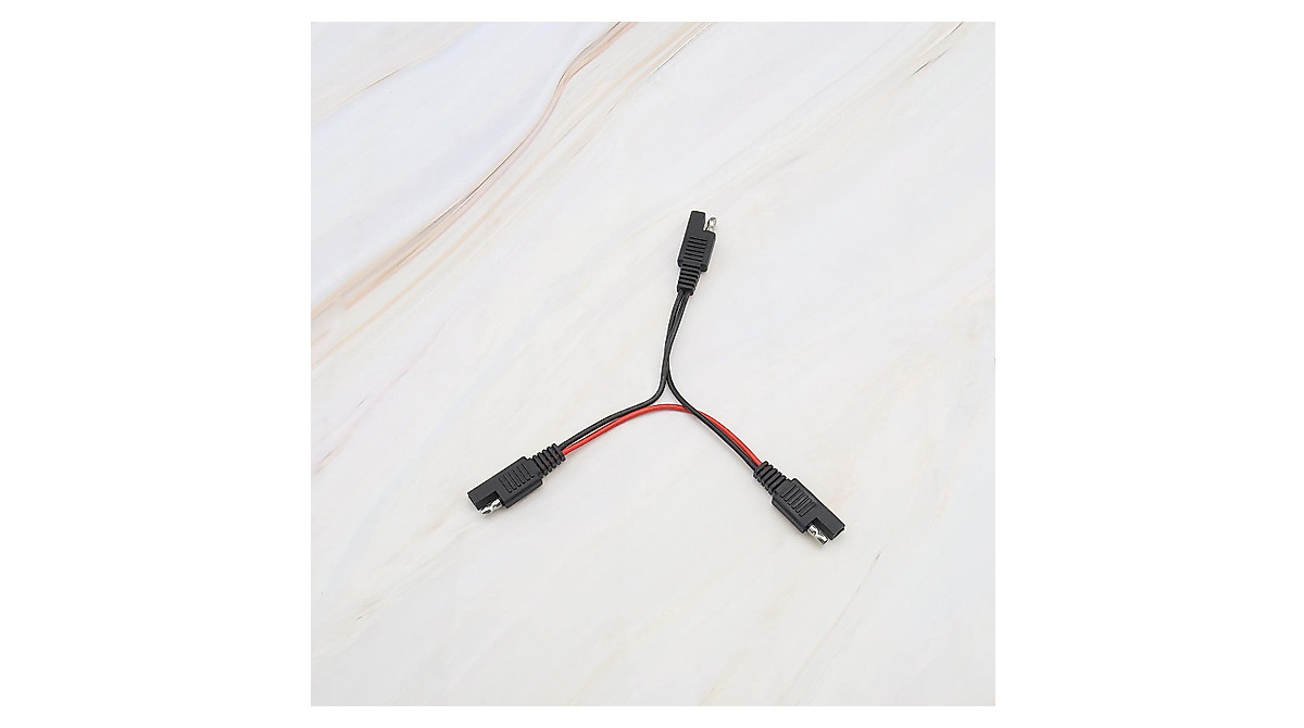 SING F LTD 1 to 2 SAE Connector Cable - Reliable Power Splitter