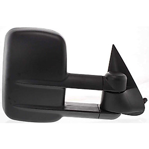 Kool Vue Driver & Passenger Side Power Heated Towing Mirrors for Chevrolet Silverado 1500 1999-2007 Textured Extended Cab & Standard Cab