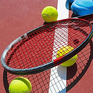 RMAMSCOV 12 Pack Advanced Pressure Training Tennis Balls Practice Tennis Ball with Mesh Carry Bag for Easy Transport,Pet Tennis Balls Training Exercise Tennis Balls for Beginner (Green)