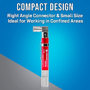 Jonard Tools PT-100 Coax Cable Wire Tracer Pocket Continuity Tester & Toner with Audible Beep and LED, Red