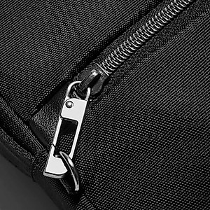 Solo New York Stealth Hybrid Backpack, Black - with Anti-Theft Features (Cut-Proof, Armored Zippers, & RFID Data Protection)