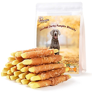 Pawmate Sweet Potato Dog Treats Healthy Low Fat Natural Soft Fish Skin Dog Treats