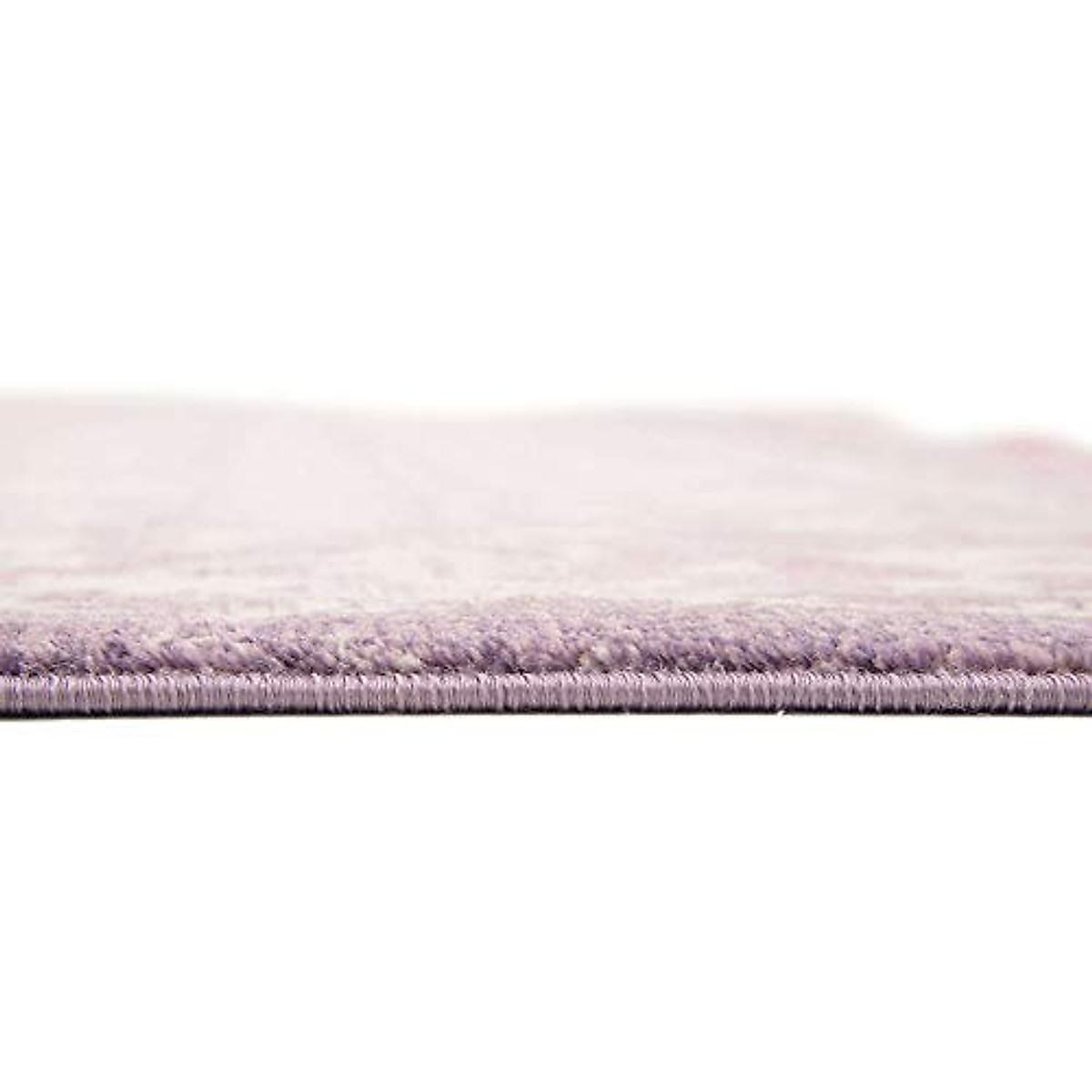 Unique Loom New Classical Collection Traditional Classic Intricate Design with Distressed Vintage Detail, Area Rug (9' 0 x 12' 0 Rectangular, Purple/ Ivory)