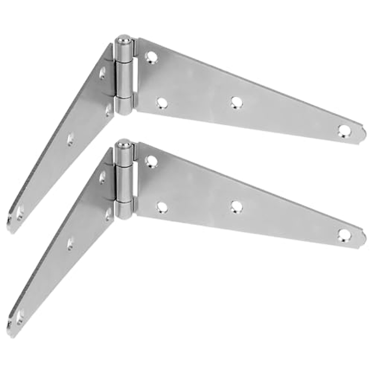 6 Pcs Door Hinge Heavy Duty Strap Hinges Shed Hinges Fence Gate Kit Strap Gate Hinges Gate Kit for Wooden Fence Heavy Strap Hinge Wood Fence Hinge Gate Kit Heavy Duty Hinges