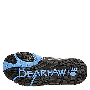 BEARPAW Women's Corsica Charcoal Size 8 | Women's Bootie | Women's Hiker Boot | Comfortable Hiking Boot