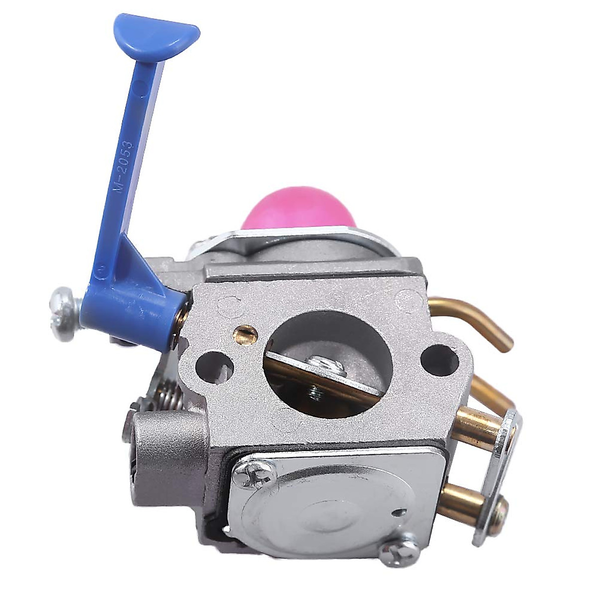 Carburetor W/Air Filter Spark Plug Primer Bulb For Husqvarna Trimmer Weedeater Wacker Edger 28cc 124L 125L 125LDX 128C 128L 128LD 128R 128RJ Poulan Replaces Zama C1Q-W40A C1Q-W38