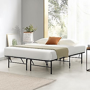 Best Price Mattress New Innovated Box Spring Platform Metal Bed Frame / Foundation, California King