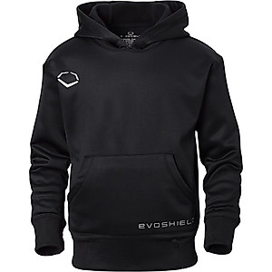 EvoShield Youth Pro Team Hoodie, Black - Medium