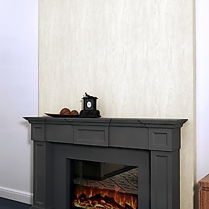 Decotalk 200"x17.7" Contact Paper Wood Grain Contact Paper, Wood Peel and Stick Wallpaper White, Contact Paper for Cabinets and Drawers, Wood Contact Paper for Countertops Waterproof, Wood Wall Paper