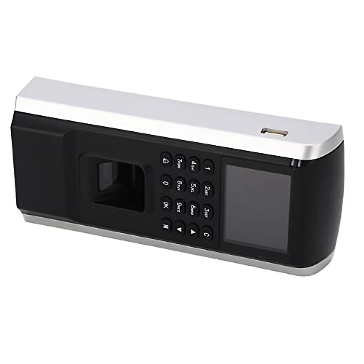 BOTEGRA Time Clock, Passward Attendance Machine Easy to Use USB Interface Fast Identification for Restaurant for Factory