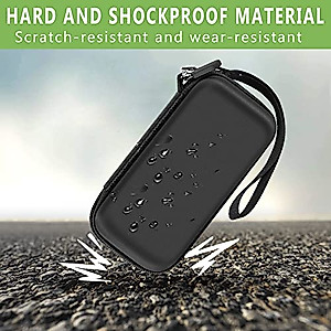 Case Compatible with Apple MagSafe Charger Battery Pack, Holder for Mag Safe Magnetic Power Bank for iPhone 12, Storage with Strap & Mesh Pocket for 20W USB-C Power Adapter and Cable (Case Only)