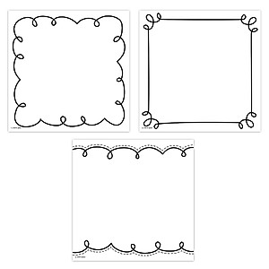 Creative Teaching Press Loop-de-Loop Cards 6" Designer Cut-Outs (8767)