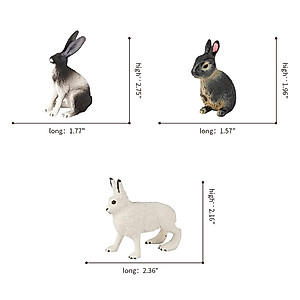 REALYUCAN 8 Pieces Chicken Nest Suit Toys Farm Animal Toys Action Figures Mini Farm Animal Figurines Party Favors Pack for Kids Ages 3-8