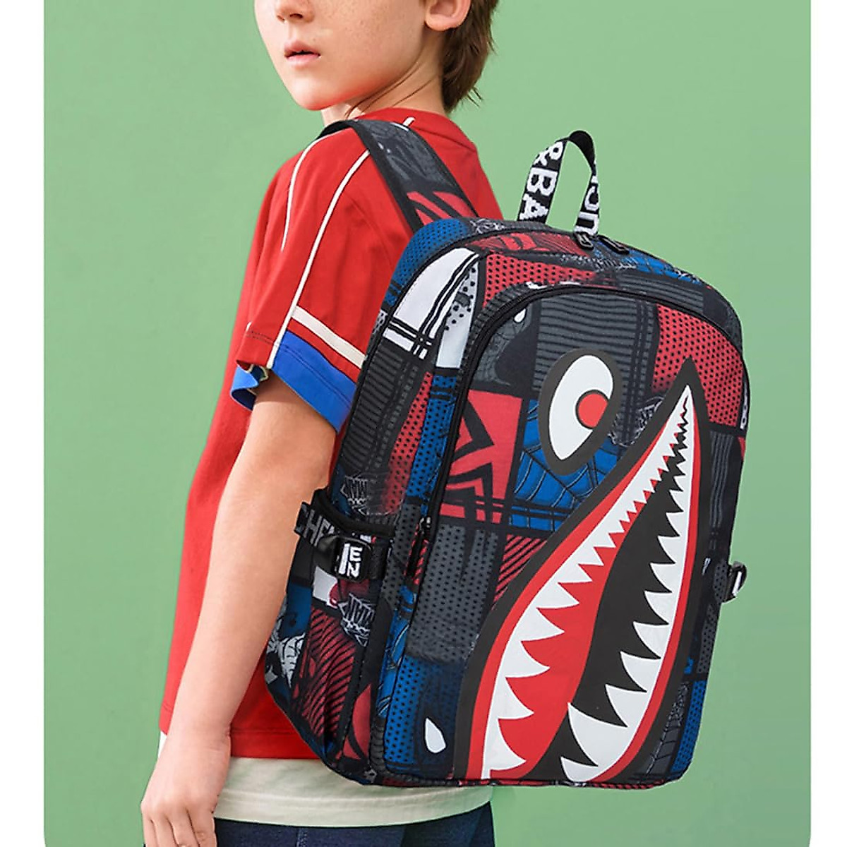 FENGJINRUHUA Vintage Business USB Laptop Leather Work Daypack Hiking Travel Shoulder Bags Camping Rucksack