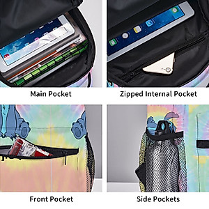 MULINSEN Anime Backpack for Boys and Girls 16.5 Inch Laptop Bag Travel Bookbag for Teens