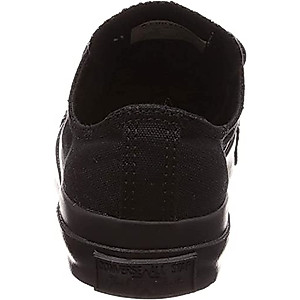 Converse Unisex Chuck Taylor All Star Low Top Black/Black Sneakers - 7 B(M) US Women / 5 D(M) US Men