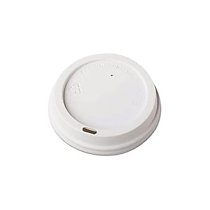 [50 Sets] Disposable Coffee Cups with Lids and Sleeves (16oz Grande) - To Go Hot Cocoa Cup, White Paper, Hot Chocolate Bar Supplies - By Dr. Plenty