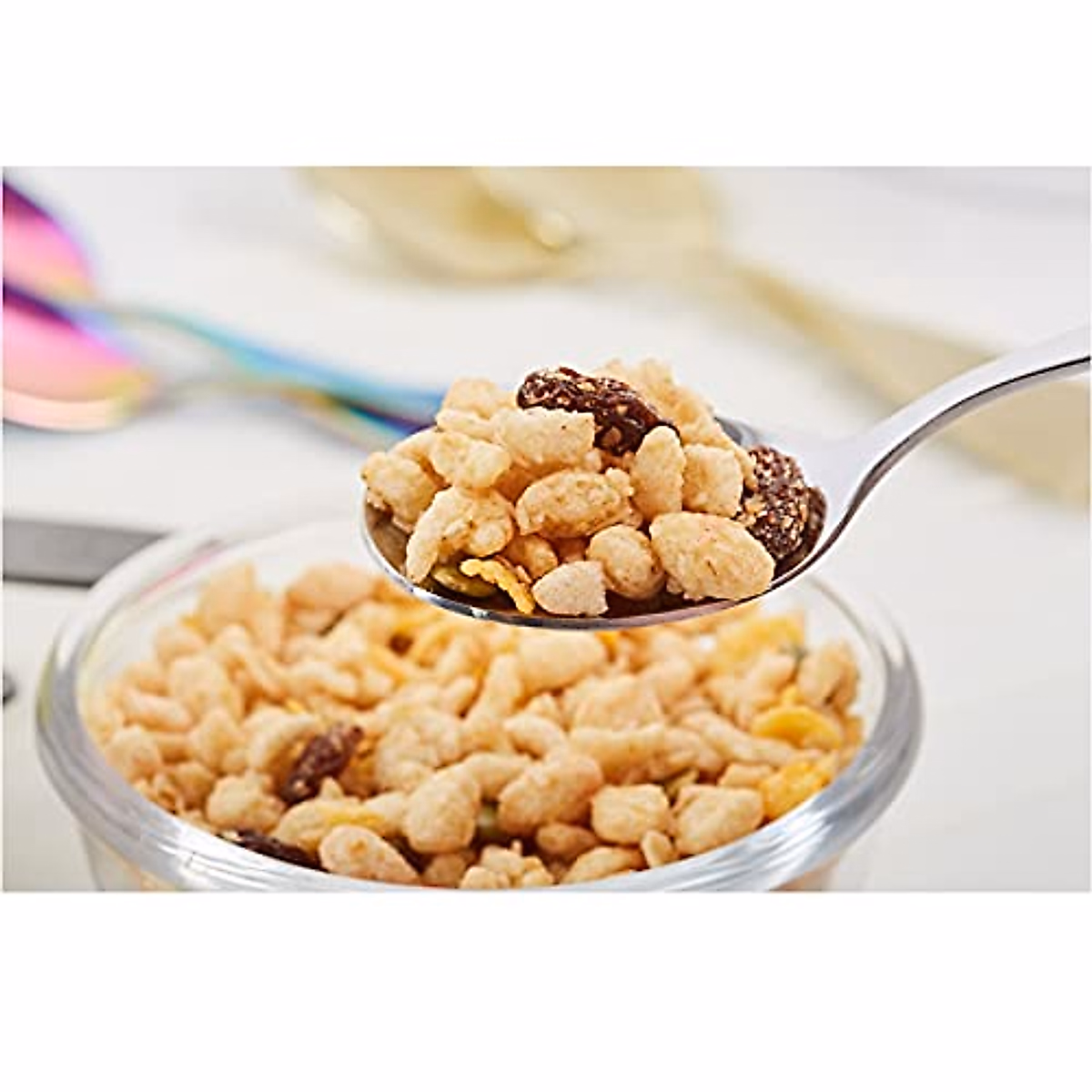 ANNOVA Kids Silverware 6 Pieces Set Children's Flatware - Stainless Steel Cutlery - 3 x Safe Forks, 3 x Dinner Spoons - Safe Toddler Utensils Without Knives for Lunch Box BPA Free (Frog x 6 PCS)