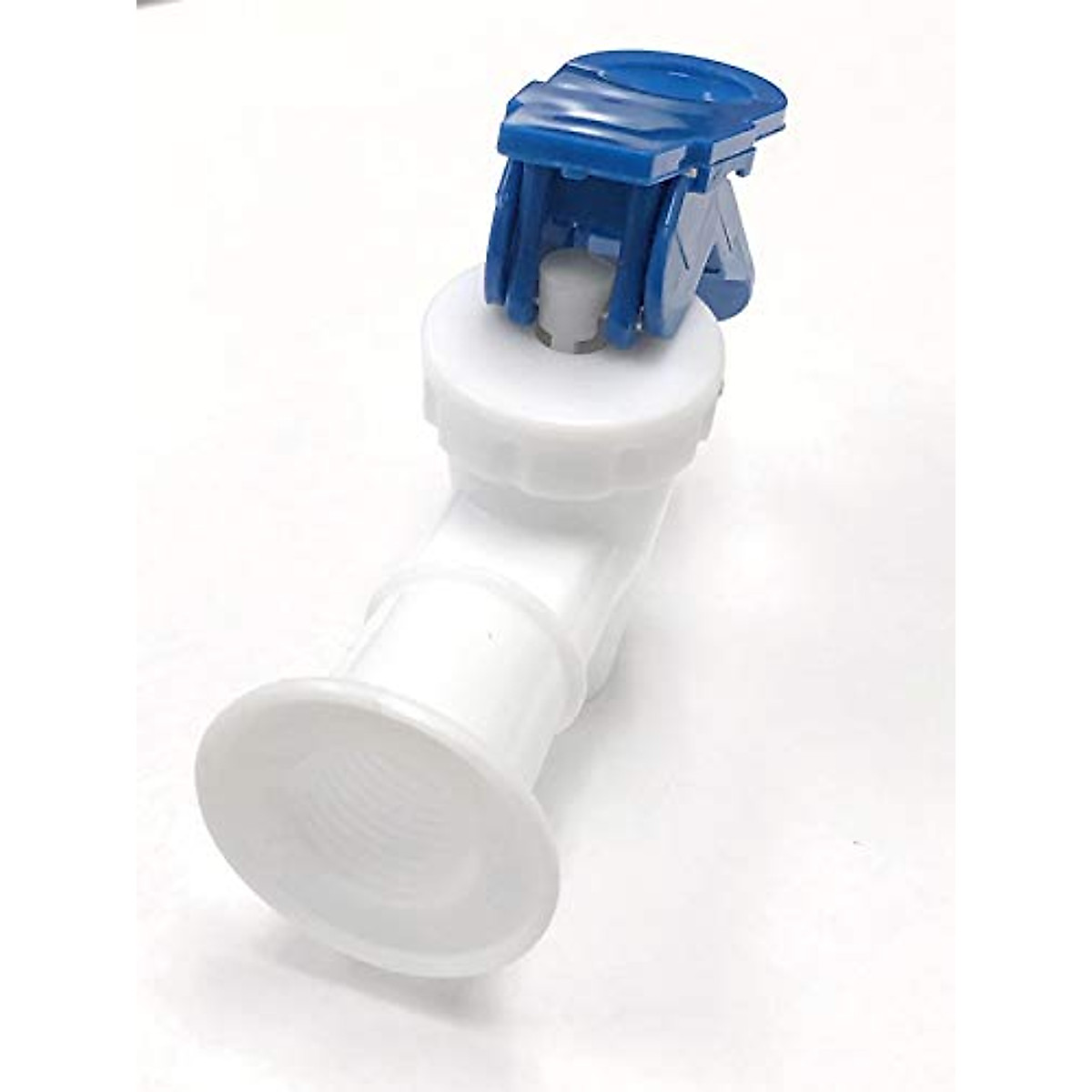 AquaNation BPA Free Food Grade Safe Sunbeam Dispenser Replacement Cooler Faucet Water Bottle Jug Reusable Spigot Spout Leak Proof Water Beverage Lever Pour Valve Water Crock Tap Blue Safety Locked