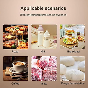 Miller Market Warming Mat, Miller Market Food Warming Mat, Silicone Warming Mat, Counter Warming Mat, Kitchen Warming Mat for Countertop, Adjustable Fast Heating, Foldable (15 * 15inch-White,2Pcs)