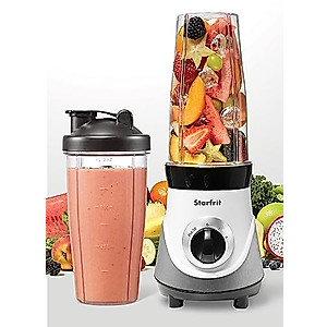 Starfrit Personal Blender, w/Two Cups, Two Blades 024300-004-0000
