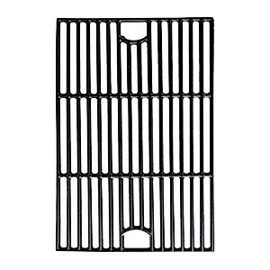 Uniflasy Cooking Grate for Nexgrill 720-0896B 720-0896E 720-0898 Gas Grills, Cast Iron Grates Replacement Parts Homedepot Nexgrill 720-0896 720-0896C 720-0896CP 720-0898A 17 inch Grill Grid, 3 Pack