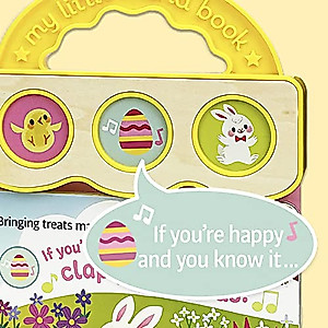 Happy Easter, Bunny! 3-Button Sound Board Book for Babies and Toddlers
