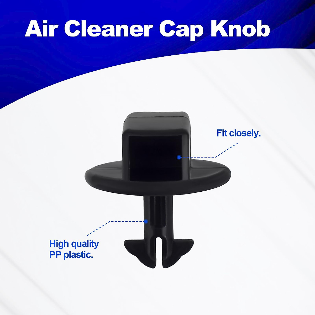 4 PCS Air Cleaner Cap Knob Compatible with Lawn Tractor 123P02, 123P32, 115P02 and Models 115P02-0008-H5, 115P02-0011-H5, 123P02-0002-H5, Replacement Knob Part Number 597244